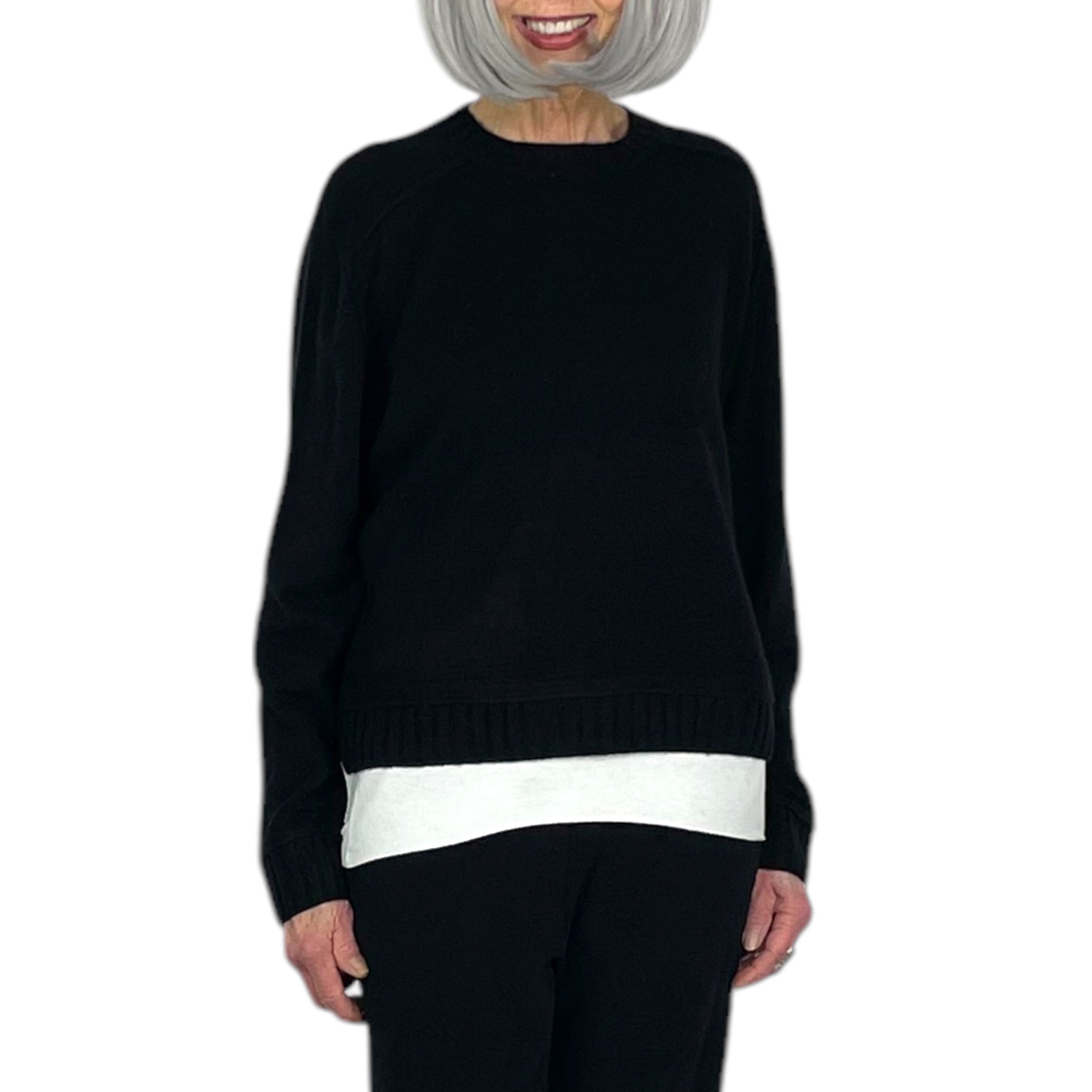 BONNIE BOXY CREW NECK SWEATER – MIO